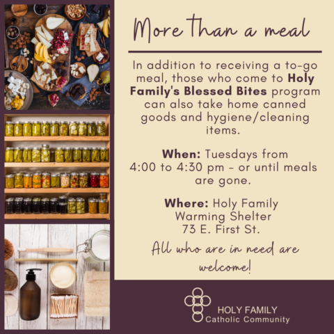 Blessed Bites - Holy Family Catholic Church