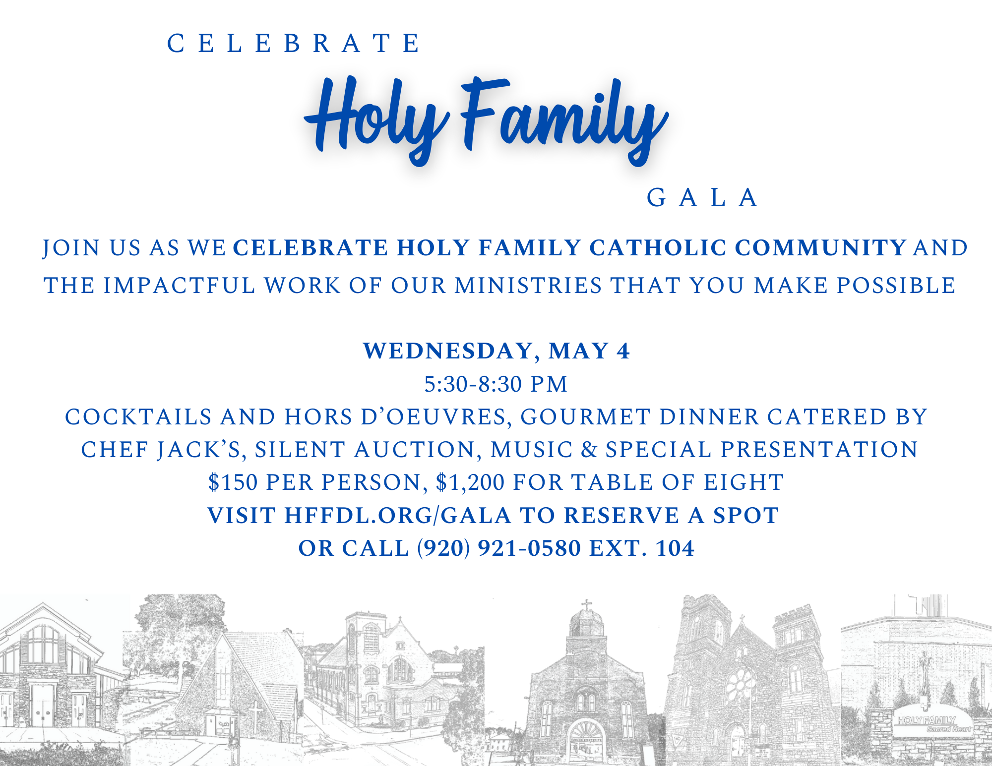 Celebrate Holy Family Gala Event to return in May - Holy Family ...