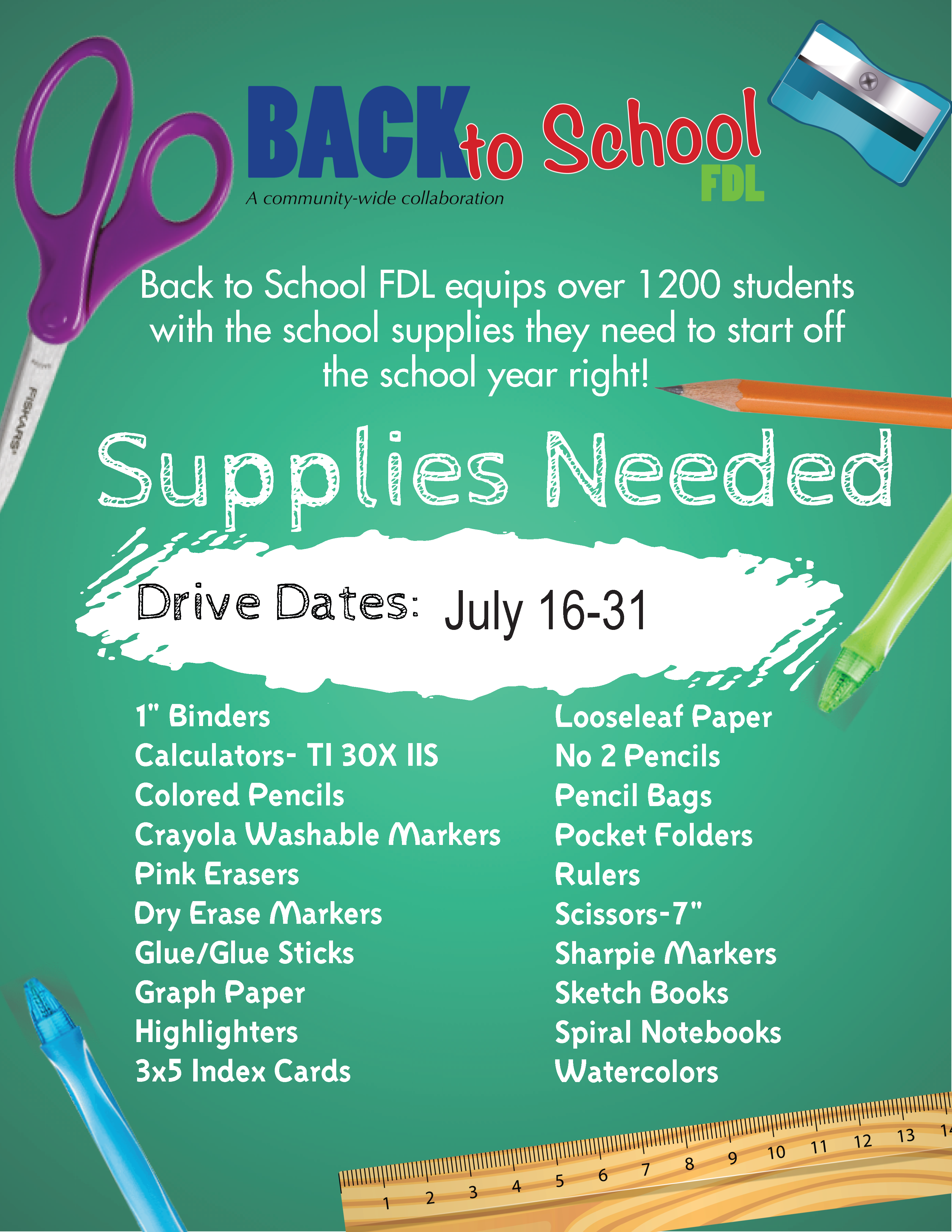 Help Us Collect School Supplies For Children In FDL County Holy help-us-collect-school-supplies-for-children-in-fdl-county-holy